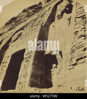 The Small Rock Temple at Abou Simbel: Colossal Figure of the Queen ...