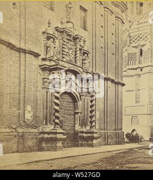 Saragossa - Door of San Felipe.. Frank Mason Good (English, 1839 - 1928 ...