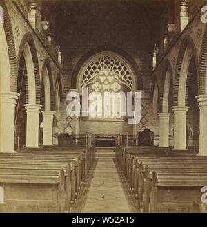 Interior of a church at Eastbourne, England Stock Photo - Alamy