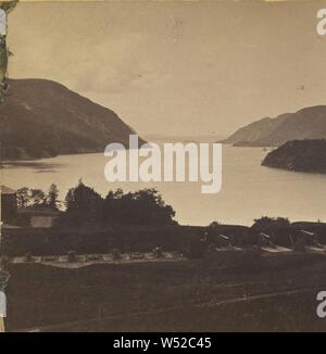 West Point, Hudson River scenery, by J.W. & J.S. Moulton Stock Photo - Alamy