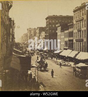 Broadway, New York City. Attributed to Edward Anthony (American, 1818 ...