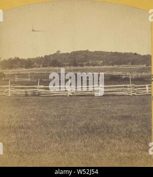 Field with fences. Unknown Stock Photo - Alamy