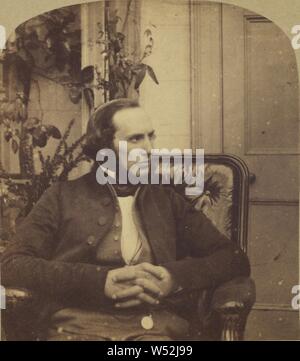 Man posed in partial profile. Unknown Stock Photo - Alamy