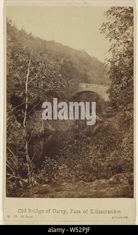The Old Bridge of Garry, Pass of Killiecrankie, Scotland - Pub. by ...