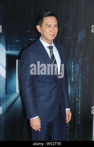 Hong Kong actor Cheung Ka Fai reacts after winning the Best Actor award ...