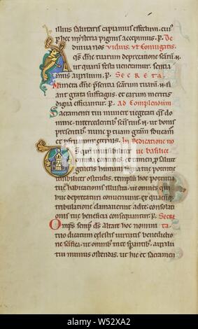 Inhabited Initial A; Initial D: A Church. Unknown Stock Photo - Alamy