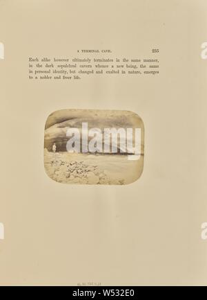 Terminal Cave of the Unter Grindelwald Glacier. Ernest H. Edwards ...