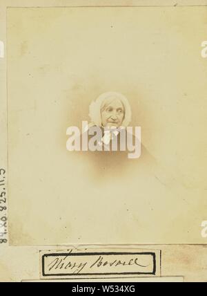 Portrait of Mary Boswell. Unknown maker Stock Photo - Alamy