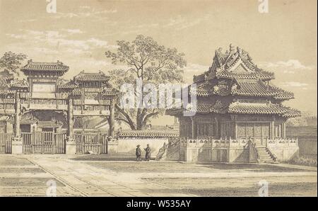 Grand Entrance of the Winter Palace, Peking. Felice Beato (English ...