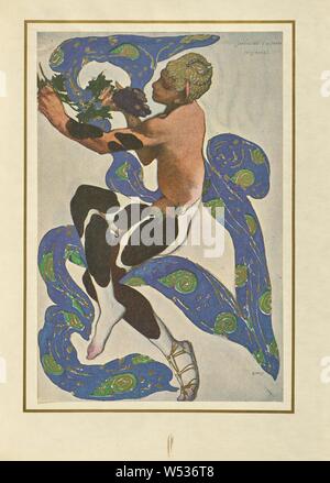 NIJINSKY in 'L'Apres-midi d'un faune' 1912 by Debussy with Ballets ...