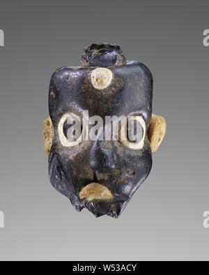 Opaque Dark Blue Mask Bead, 5th-4th century BC. Additional Info ...