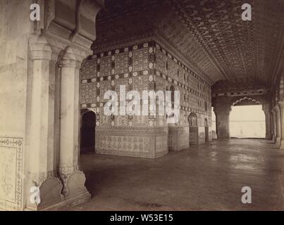 Interior of Sheesh Mahal - Amber. Lala Deen Dayal (Indian, 1844 - 1905 ...