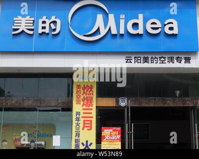 --File--View of a Midea store in Chongqing, China, 9 October 2011 ...
