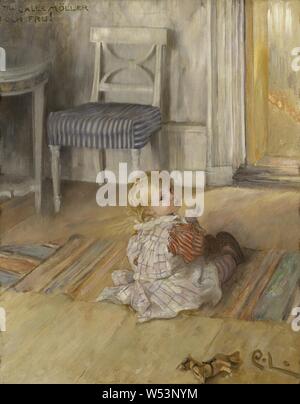 Pontus - 1890 - Oil on canvas 125 x 100 cm - Larsson Carl Stock Photo - Alamy