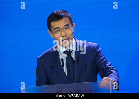 --FILE--Professor Tang Xiao'ou, founder of SenseTime Group, China's ...