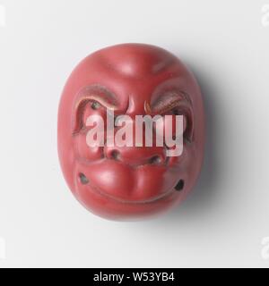 Netsuke, Mask of a monkey demon (saru-beshimi)., anonymous, Japan, c ...