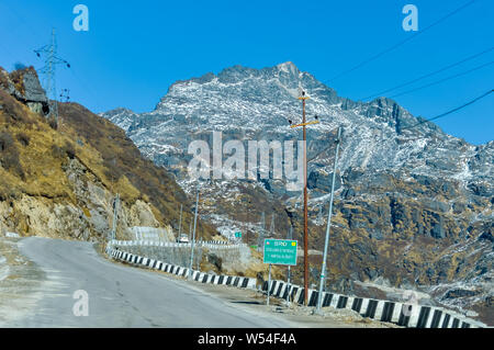 India Pakistan border road signboard. Amritsar Lahore. Asia Stock Photo ...