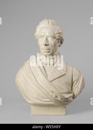 Bust of mr. Johan Rudolf Thorbecke (1792-1872), Louis Royer, 1866 ...