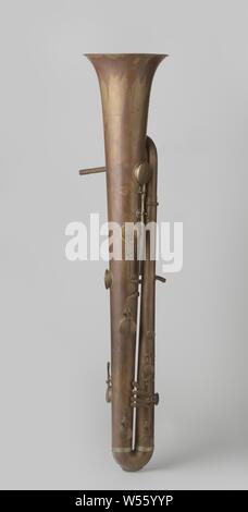 Bass ophicleide, anonymous, 1830 - 1850 musical instrument. wind ...