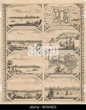 Four views of Cochin Stock Photo - Alamy