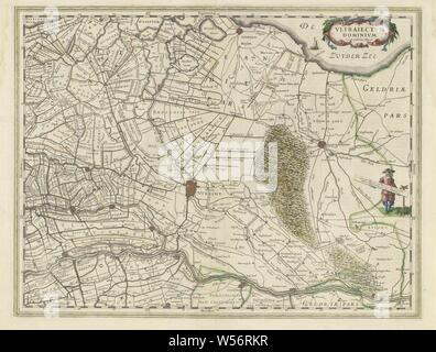 Map of the province of Utrecht Stock Photo - Alamy