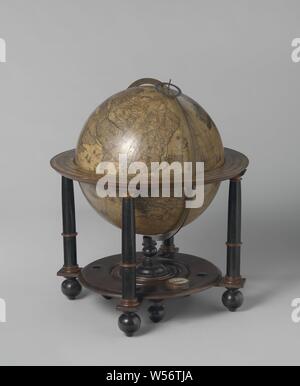 Globe with pins Stock Photo - Alamy