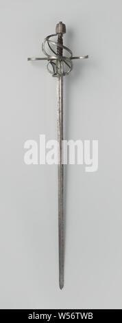 Degen of rapier, anonymous, c. 1550 - c. 1650 sword. rapier Degen or ...