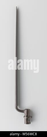 Bayonet, The bayonet has a blade triangular in cross-section and an ...