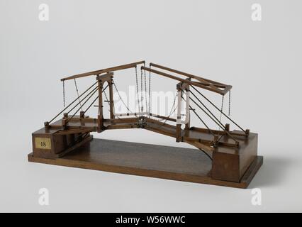 Model of A Drawbridge, Rijkswerf Rotterdam (Possibly), c. 1850 ...