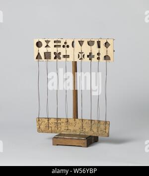 Model of an Optical Telegraph, Model of an optical telegraph on a base ...