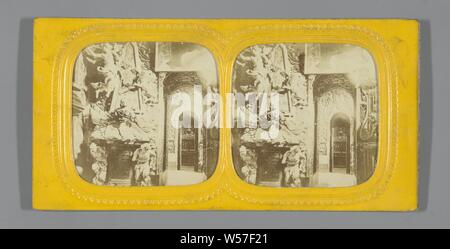 Grave monument in palace, EL, 1860 - 1880 Stock Photo - Alamy