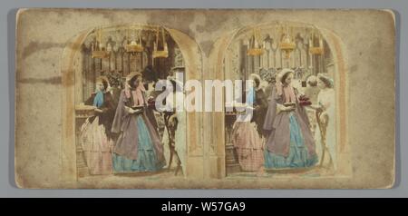 Scene with Freemasons Stock Photo - Alamy