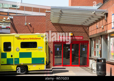 Ambulance and accident and emergency department of Saint Georges ...