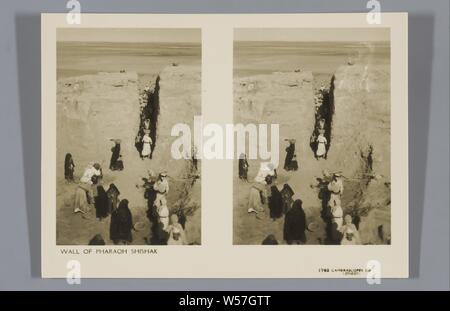 Wall of Pharaoh Shishak Stock Photo - Alamy