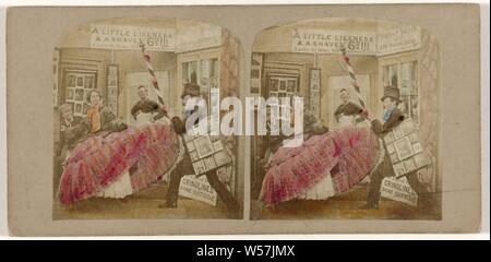 The Dangers and perplexities of crinoline Stock Photo - Alamy