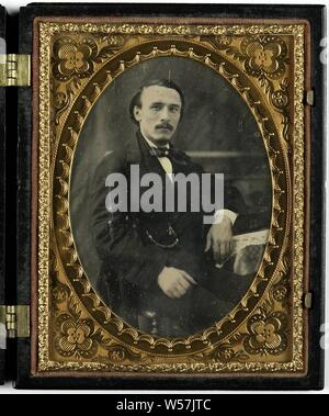 Portrait of a man with mustache, Anonymous, 1860 - 1900 Photograph ...