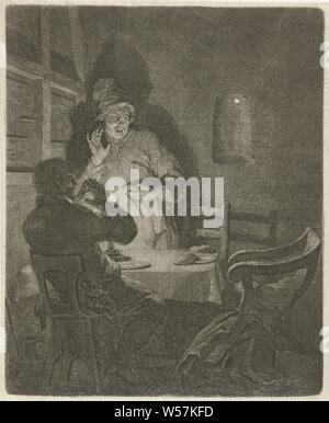Meal in Emmaus, The two disciples from the story of the people of ...