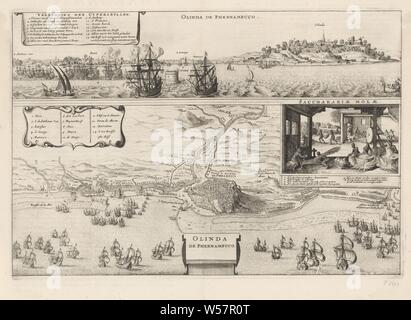 Map of Olinda Stock Photo - Alamy