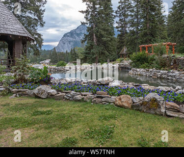 Cascade Gardens, Banff National Park, Alberta, Canada Stock Photo - Alamy