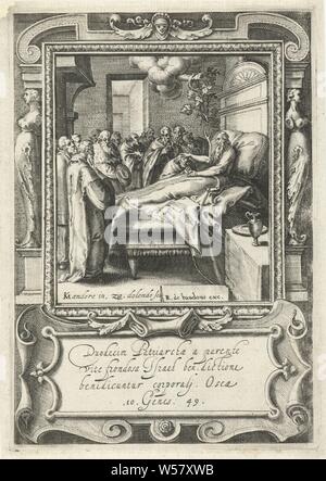Jacob blessing Joseph and his two sons Ephraim and Manasseh - Thomas ...