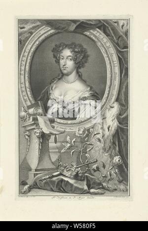Portrait of Maria II Stuart, Queen of England and Scotland, After 1695 ...