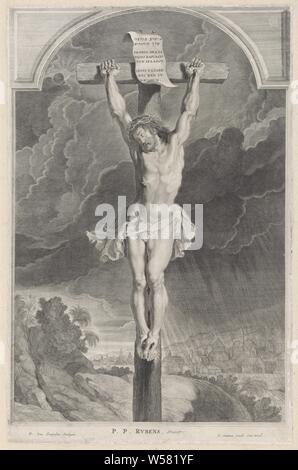 Crucifixion of Christ, Pieter van Sompel, After Peter Paul Rubens, 1616 ...