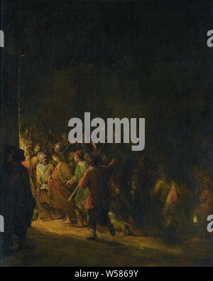 The judgment of Christ, Aert de Gelder, 1710 - 1727 painting The ...