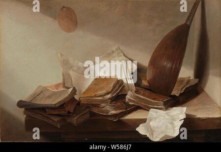 Still Life with Lute Stock Photo - Alamy