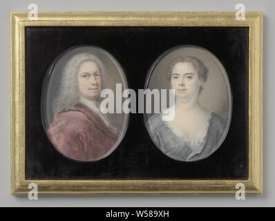 Self-portrait 1738 by Balthasar Denner Stock Photo - Alamy