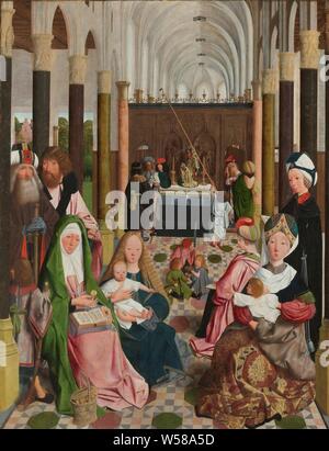 The Holy Kinship, Anna and Joachim with Maria Cleophas and her four ...
