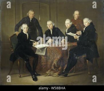 Four Regents and the 'House Father' of the Amsterdam Lepers' Asylum ...