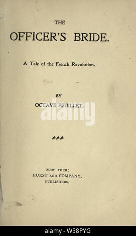 Feuillet, Octave (1821-1890), French writer, 1895 Stock Photo - Alamy