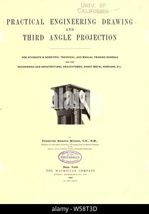 *Practical Engineering Drawing and Third Angle Projection* (1897) is a ...