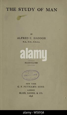 Alfred Cort Haddon (1855-1940 Stock Photo - Alamy